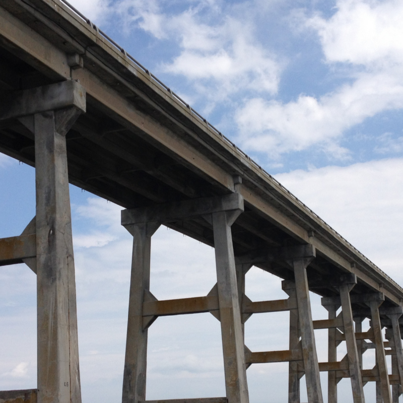 Marc Basnight Bridge (formerly Bonner Bridge) - Outer Banks, NC - RJ ...