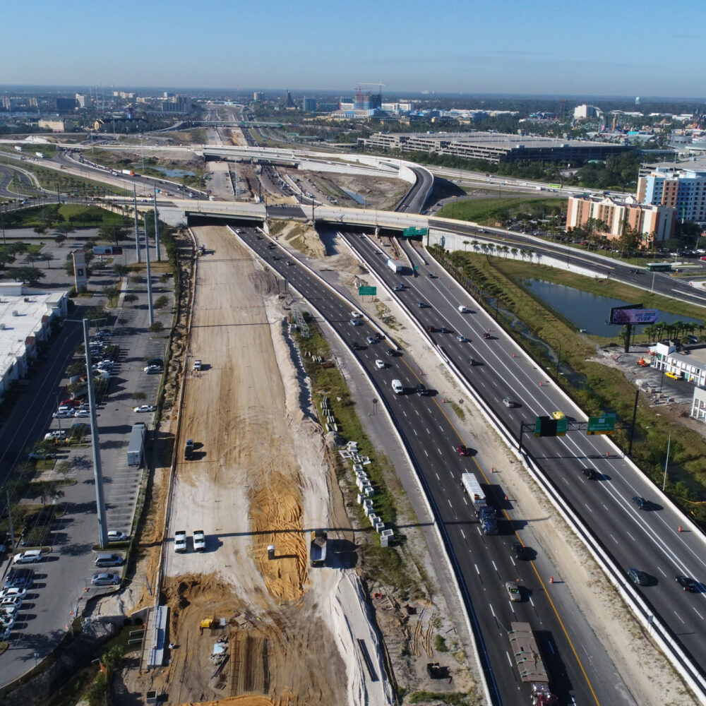 Disktron Bearings Utilized on the I-4 Ultimate Project - RJ Watson, Inc