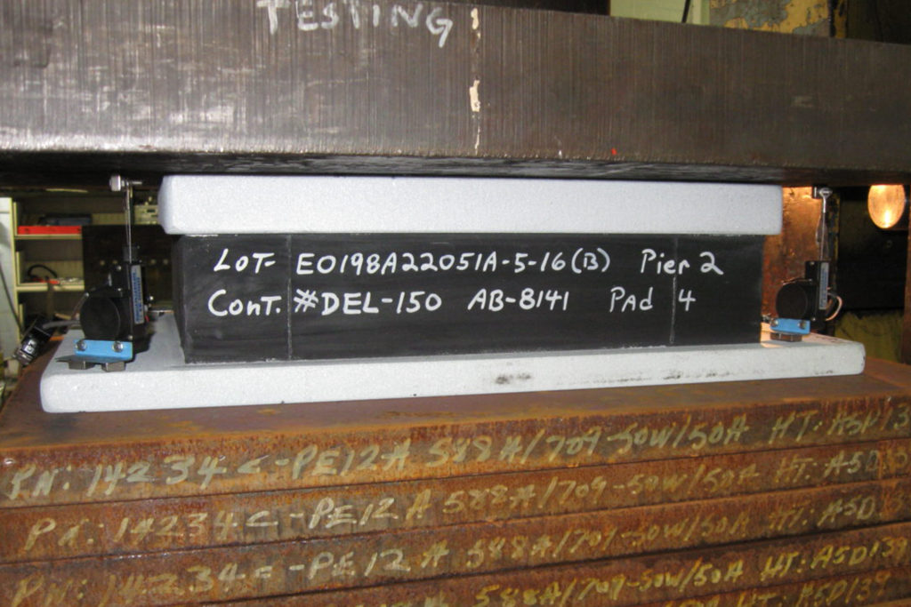 Compression Strain Testing - RJ Watson, Inc