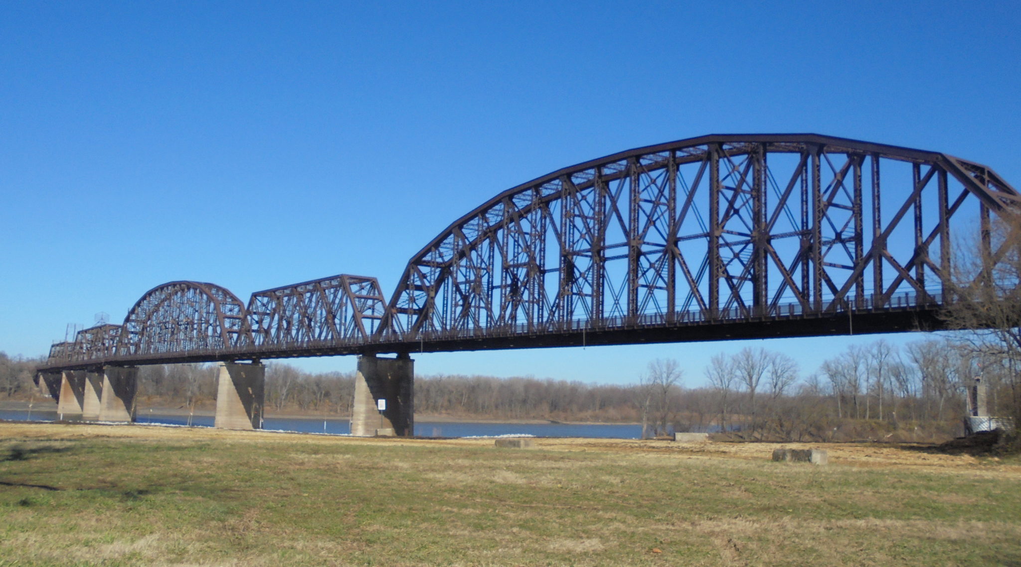Kentucky & Indiana Terminal Bridge over Ohio River - RJ Watson, Inc