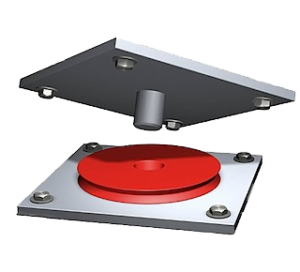 Disktron Bearings - Customizable Disc Bearings - RJ Watson, Inc.