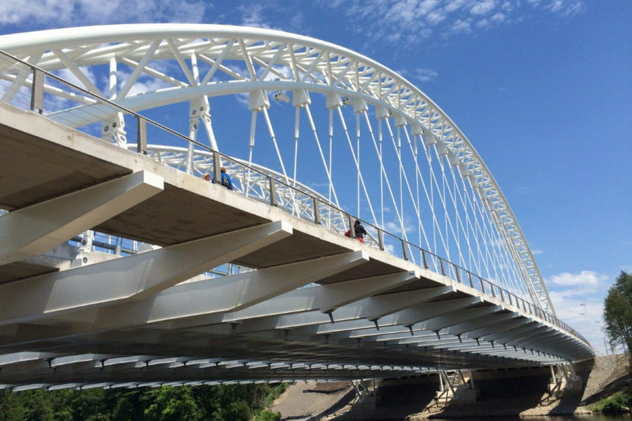 Strandherd-Armstrong Bridge over the Rideau River - RJ Watson