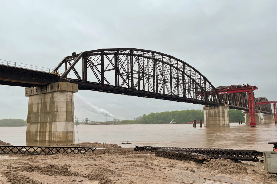 Merchants Bridge over the Mississippi River at St. Louis - RJ Watson, Inc
