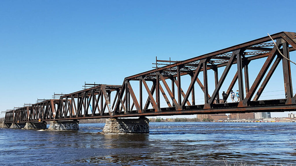 Chief William Commanda Multi-Use Bridge nears completion - RJ Watson, Inc
